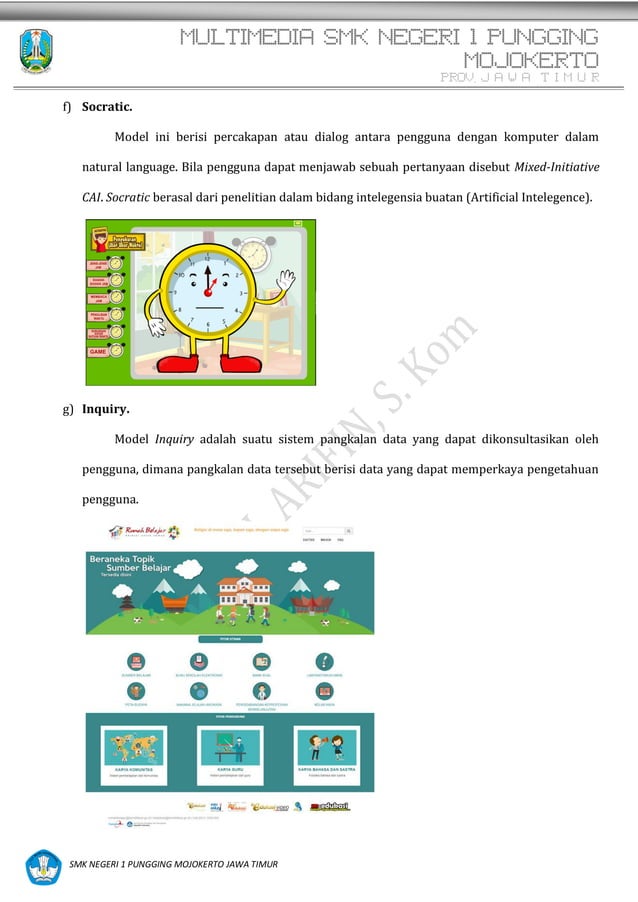 MEMAHAMI KONSEP MULTIMEDIA INTERAKTIF BERBASIS HALAMAN WEB DAN MEDIA ...