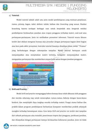 MEMAHAMI KONSEP MULTIMEDIA INTERAKTIF BERBASIS HALAMAN WEB DAN MEDIA ...