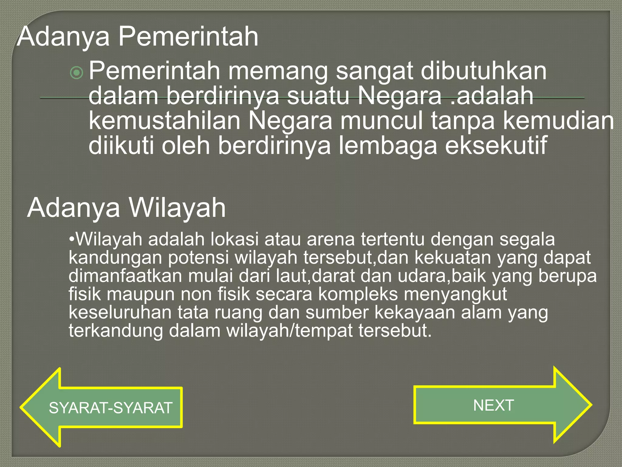 Memahami konsep negara | PPTX