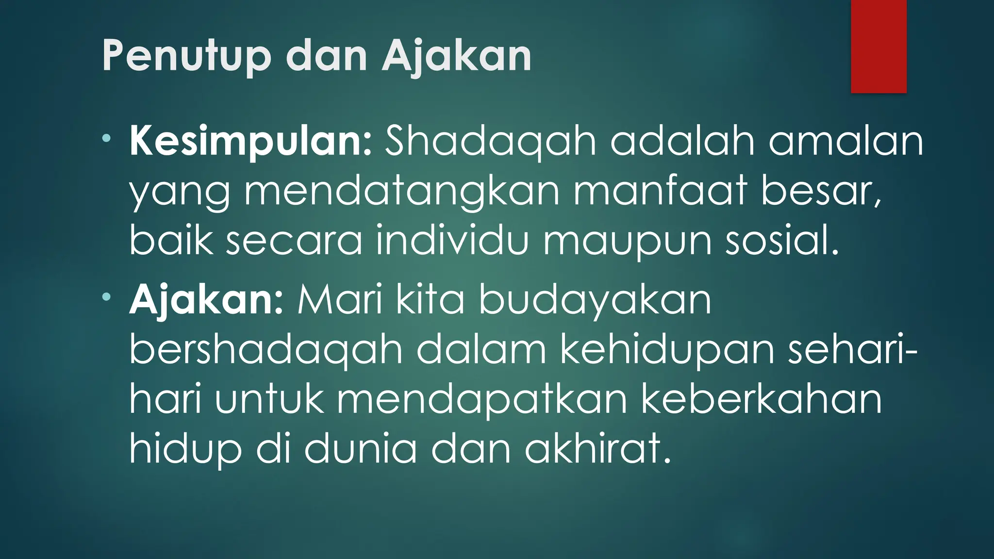 Memahami Konsep Shadaqah menueurut ketentuan islam.pptx