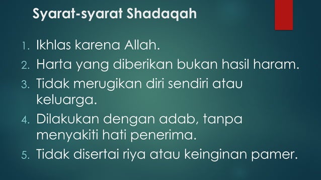 Memahami Konsep Shadaqah menueurut ketentuan islam.pptx