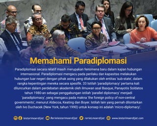 Memahami Paradiplomasi | PDF