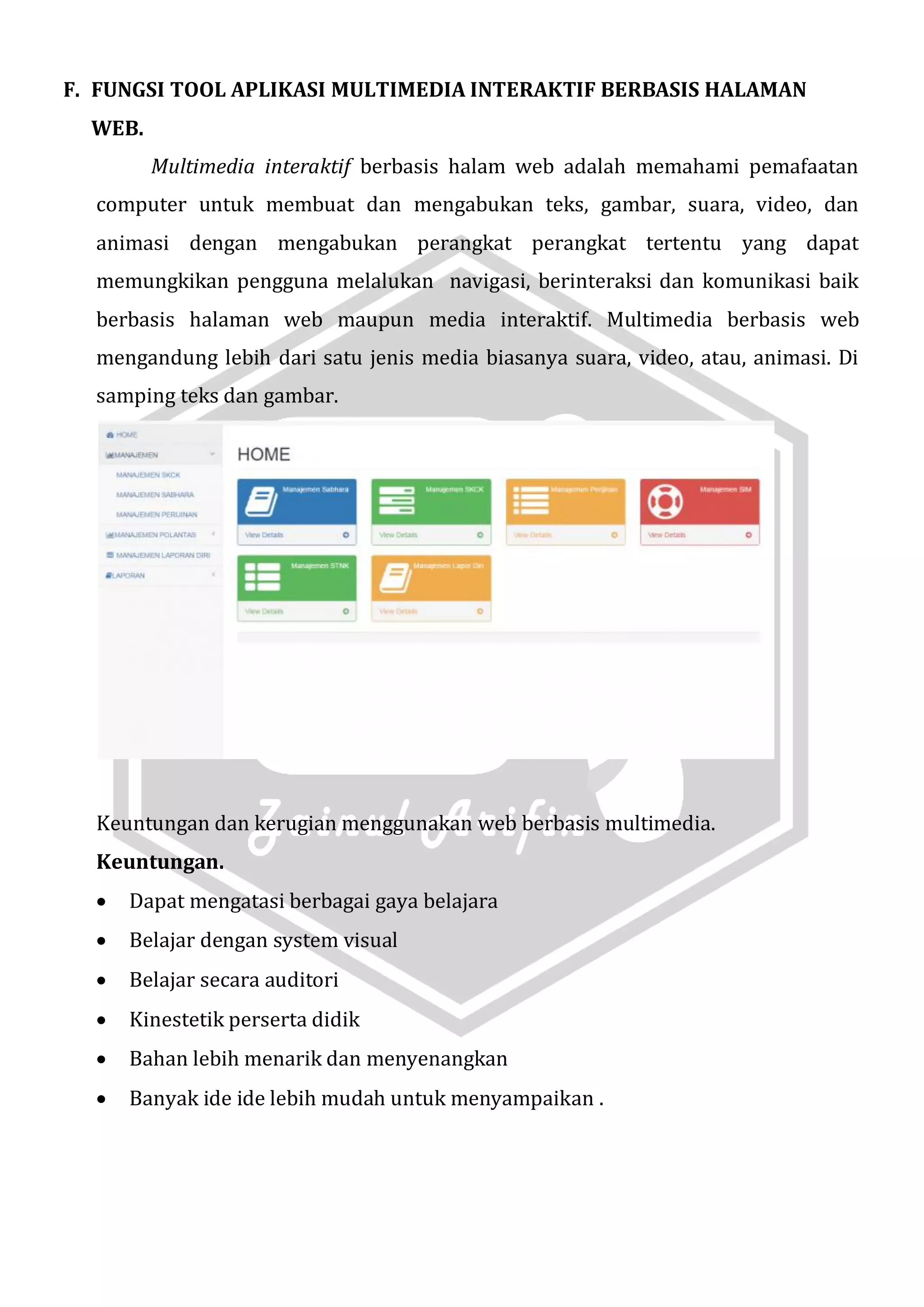 Memahami perancangan alur multimedia interaktif berbasis halaman web dan media interaktif | PDF