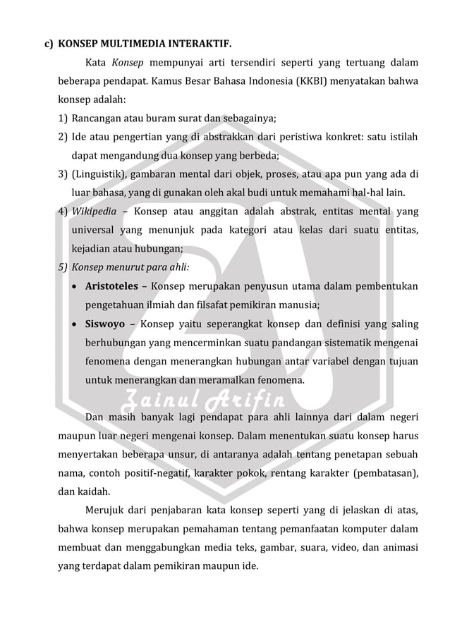 Memahami perancangan alur multimedia interaktif berbasis halaman web dan media interaktif | PDF