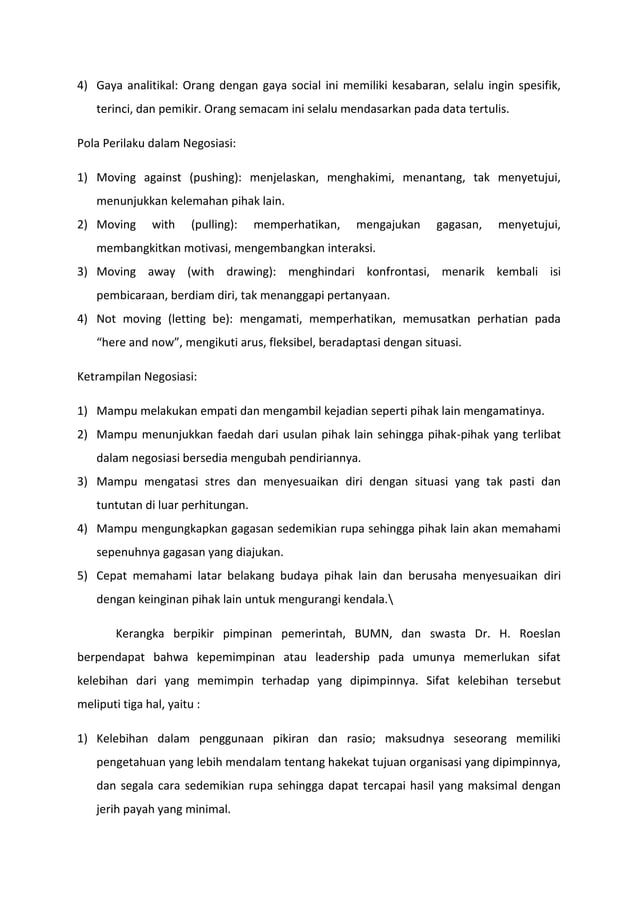 Memahami pola pikir orang | DOCX