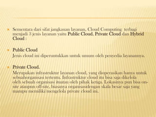 Memahami saas cloud computing | PPTX