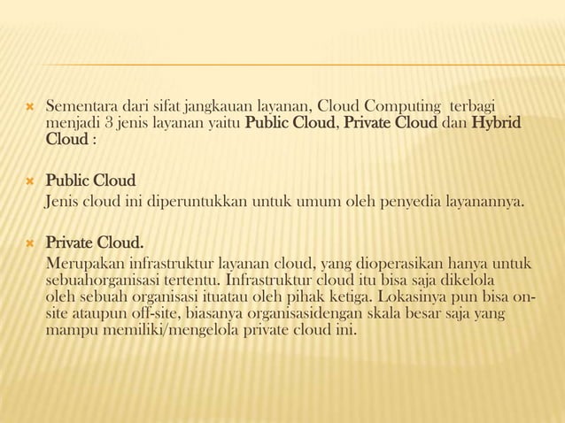 Memahami saas cloud computing | PPTX