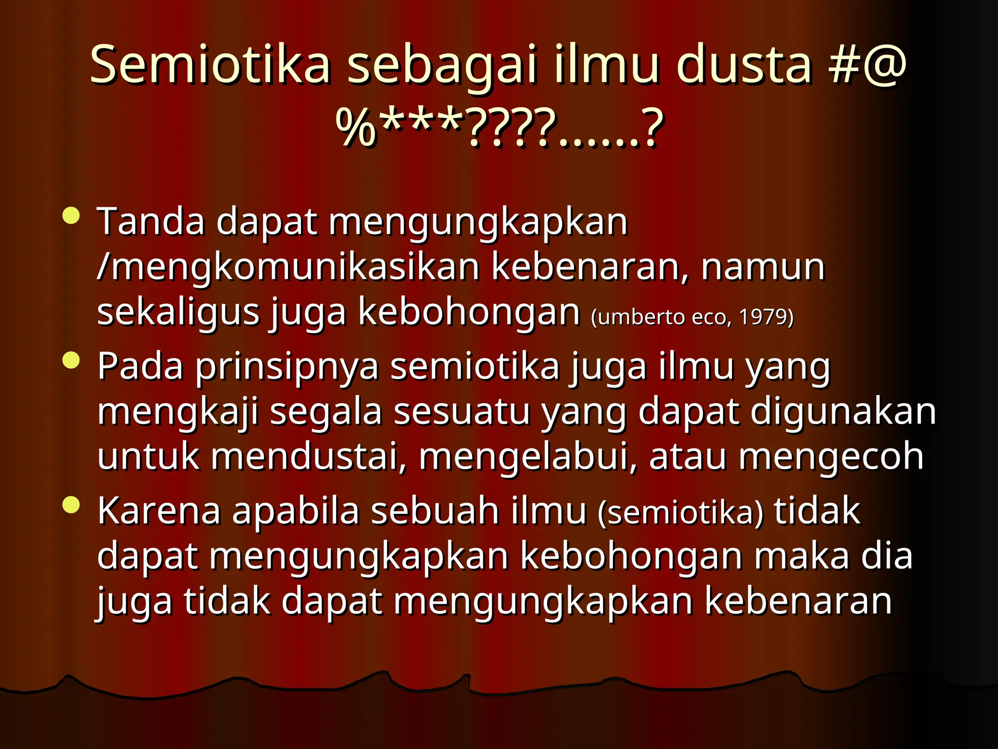 memahami teori semiotika tinjauan desain | PPT