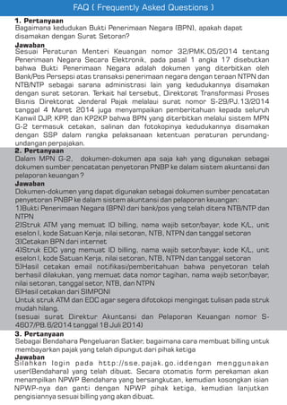 Memahami Sistem Penerimaan Negara Melalui MPN G-2 | PDF