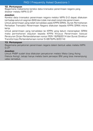 Memahami Sistem Penerimaan Negara Melalui MPN G-2 | PDF