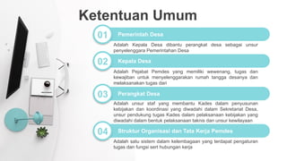 MEMAHAMI SOTK PEMDES (susunan organisasi dan tata kerja) | PPTX
