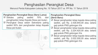 MEMAHAMI SOTK PEMDES (susunan organisasi dan tata kerja) | PPTX