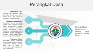 MEMAHAMI SOTK PEMDES (susunan organisasi dan tata kerja) | PPTX