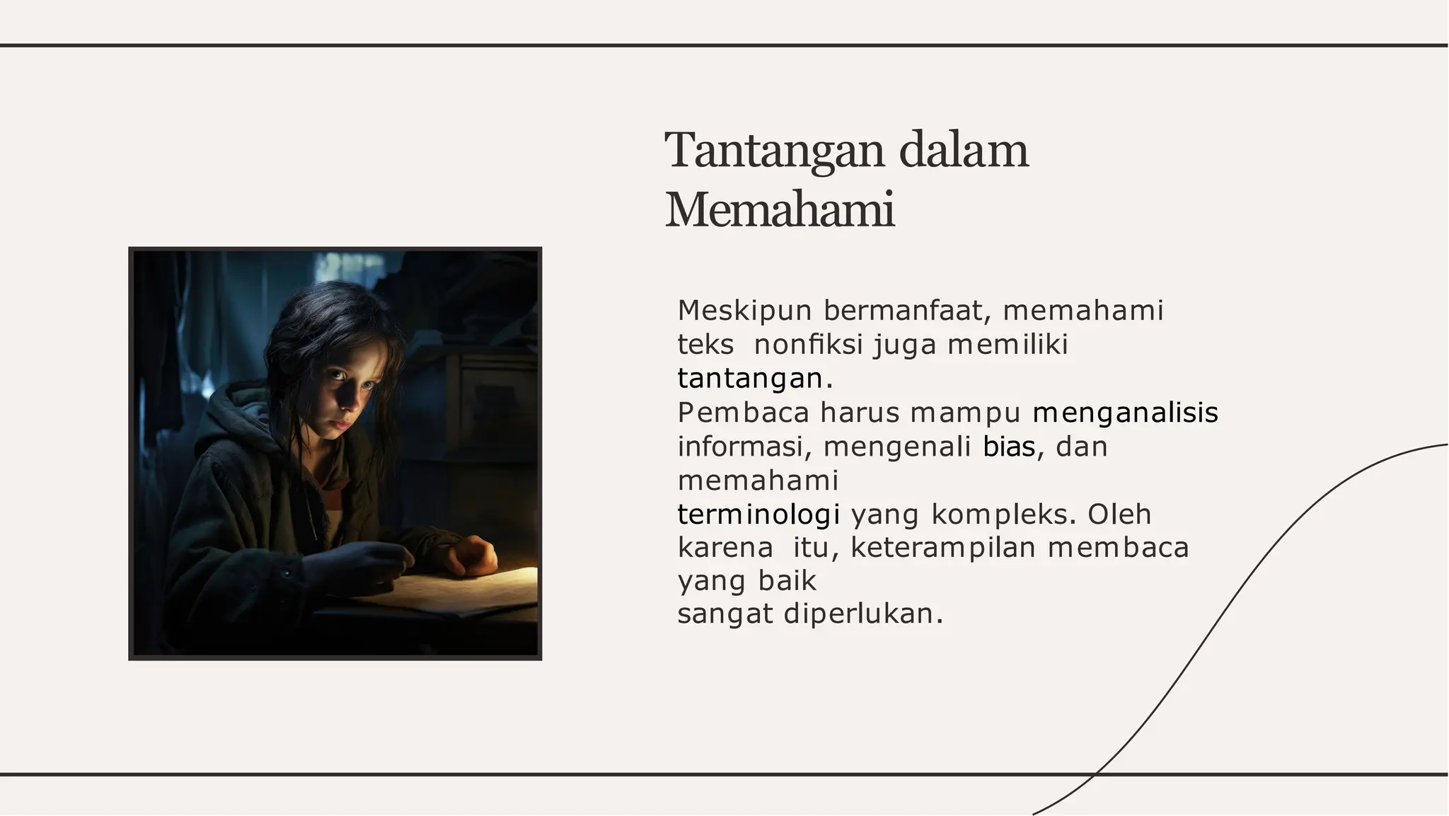 memahami teks nonfiksi dan fiksi serta ciri-ciri dan penerapannya.pptx