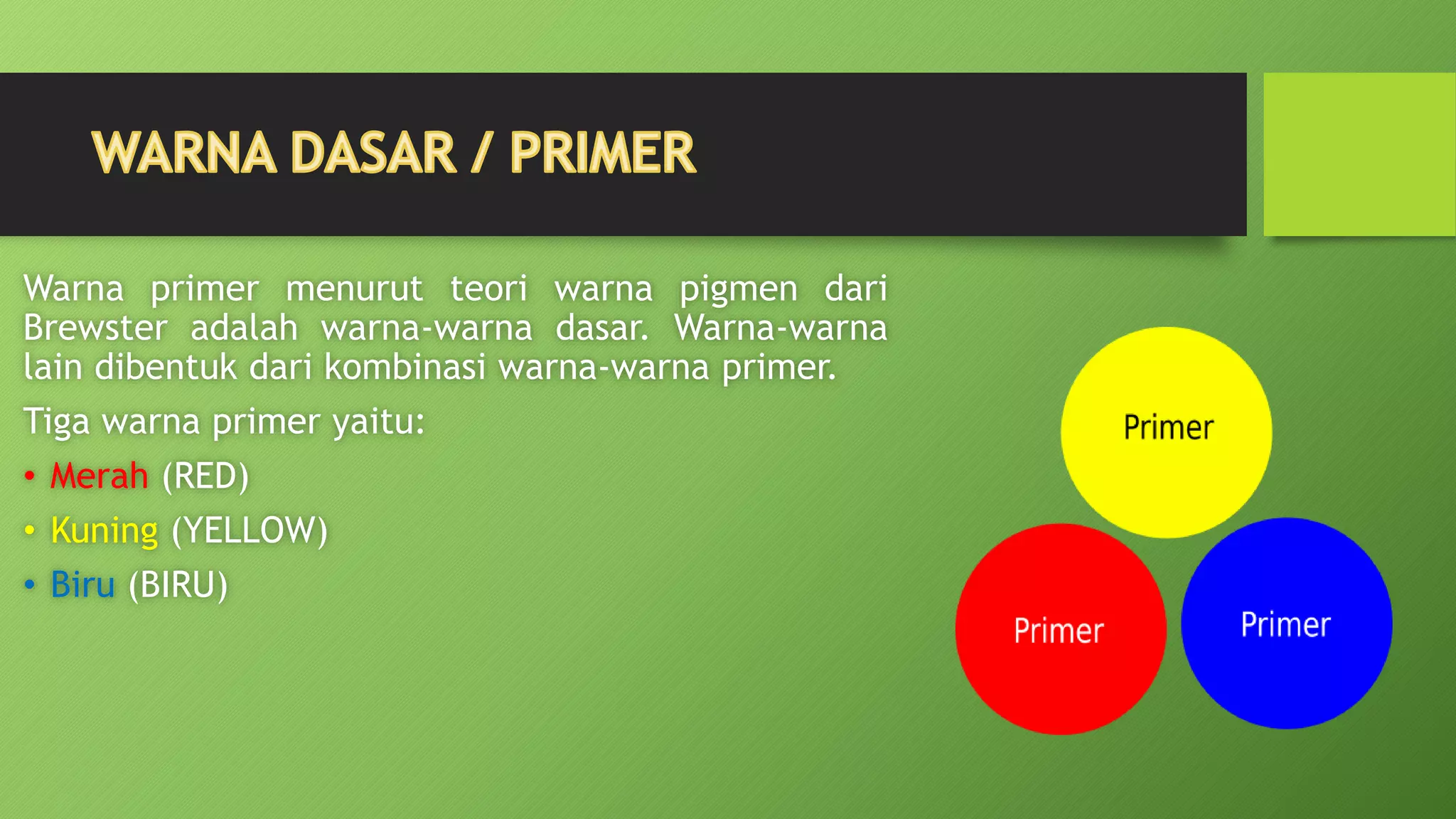 Memahami teori warna | PPSX