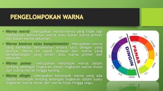 Memahami teori warna | PPSX