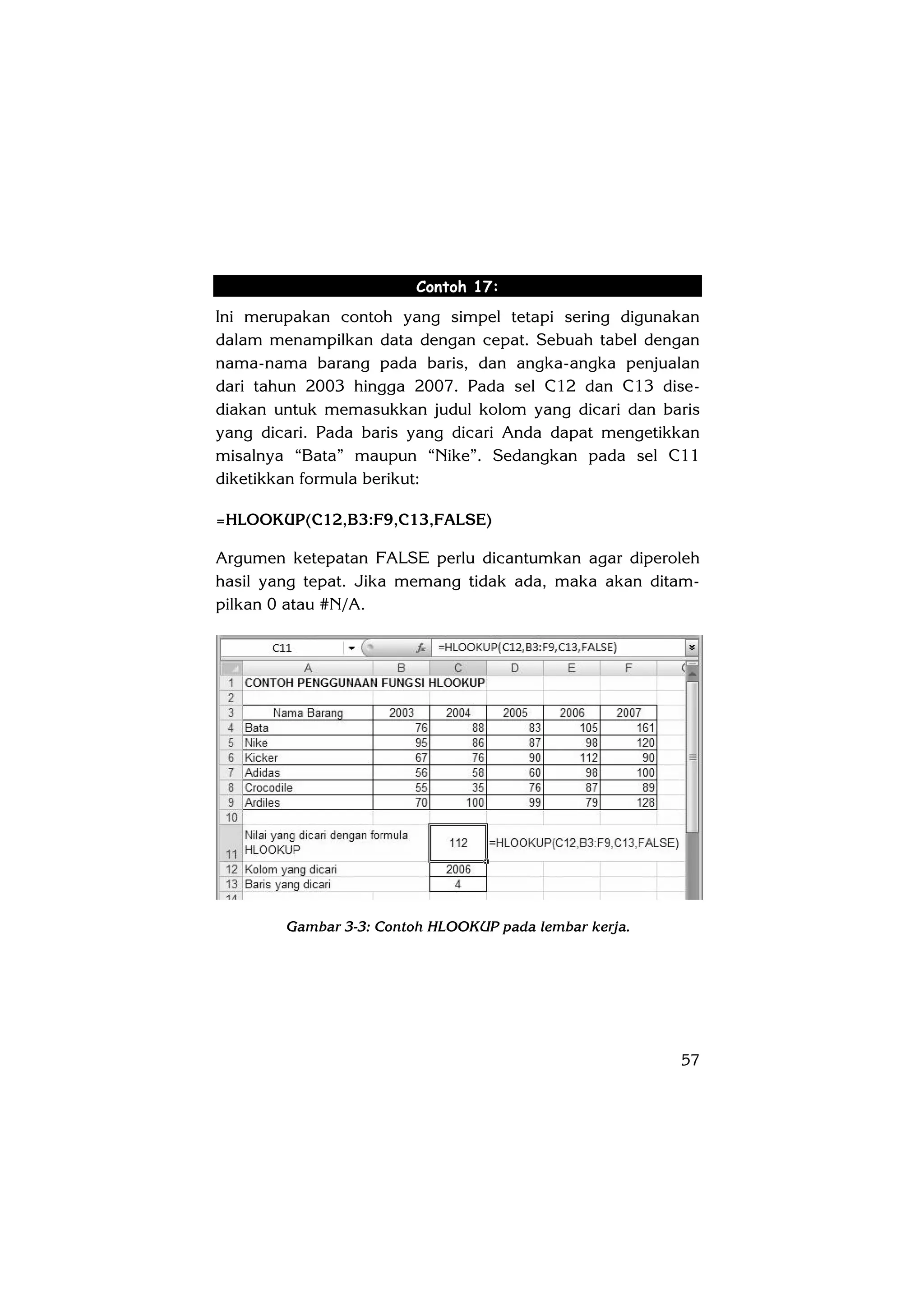 Memaksimalkan fungsi lookup & reference microsoft excel | PDF
