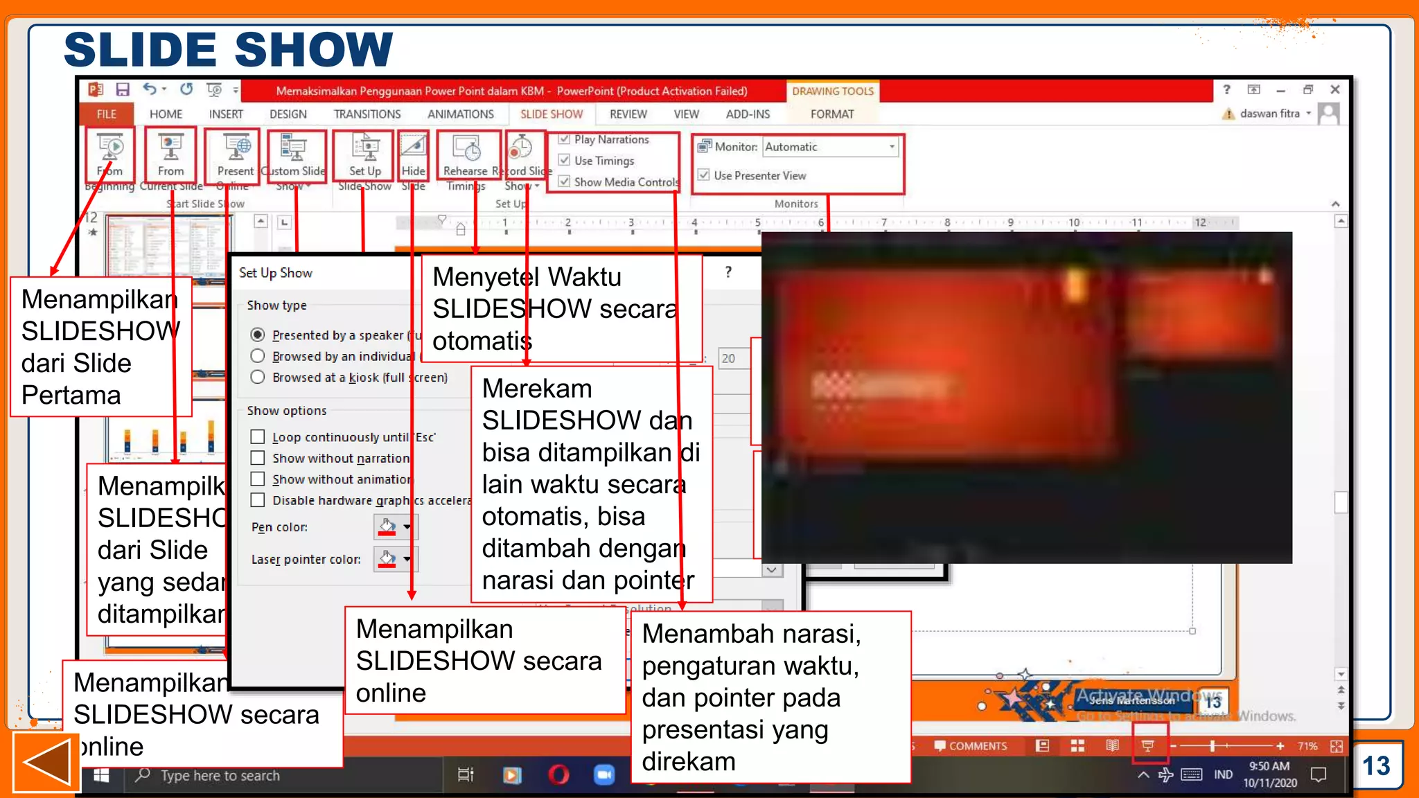 Memaksimalkan penggunaan power point dalam kbm | PPTX