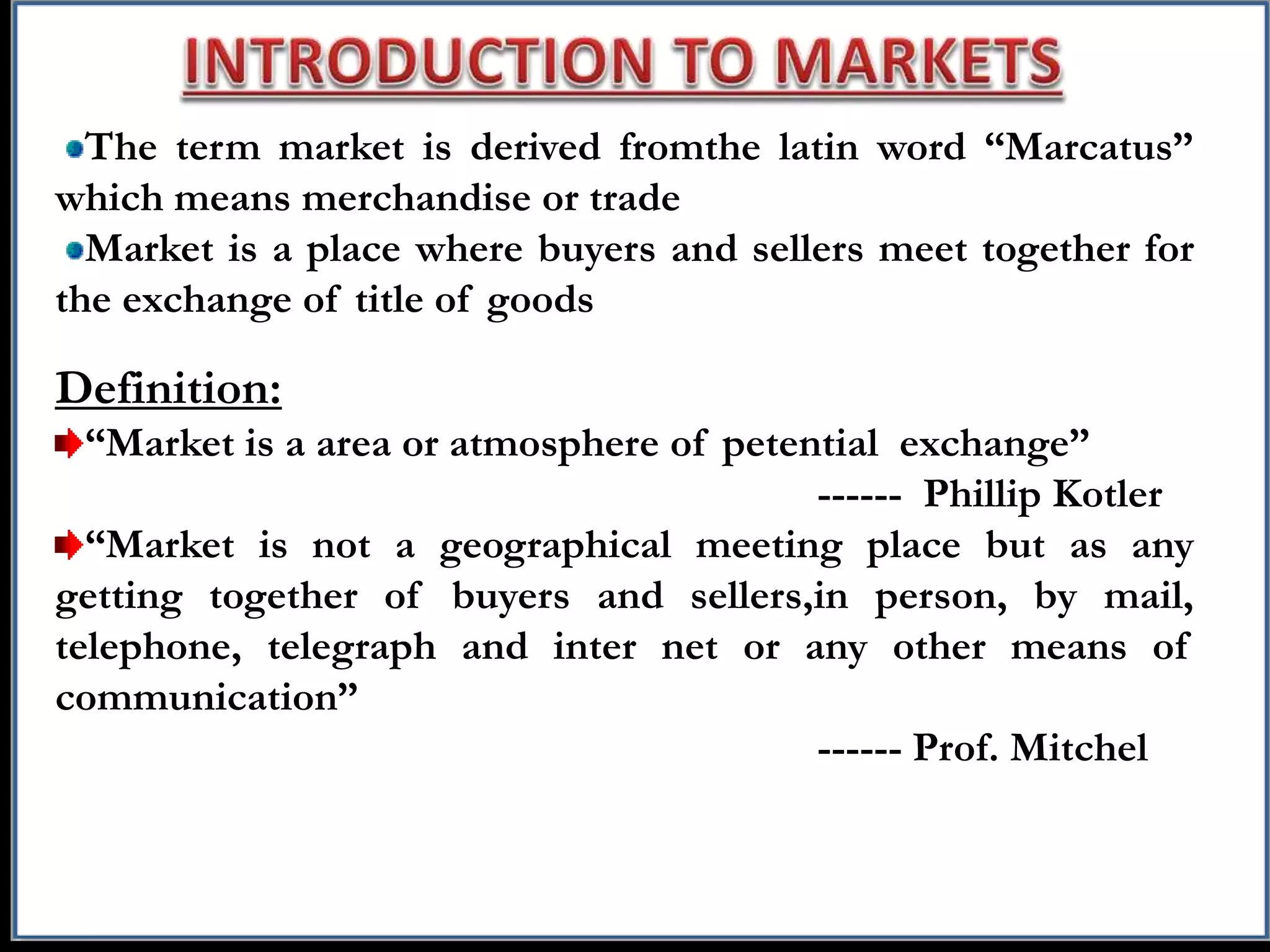 Managerial Economics Market Structures PPT | PPTX
