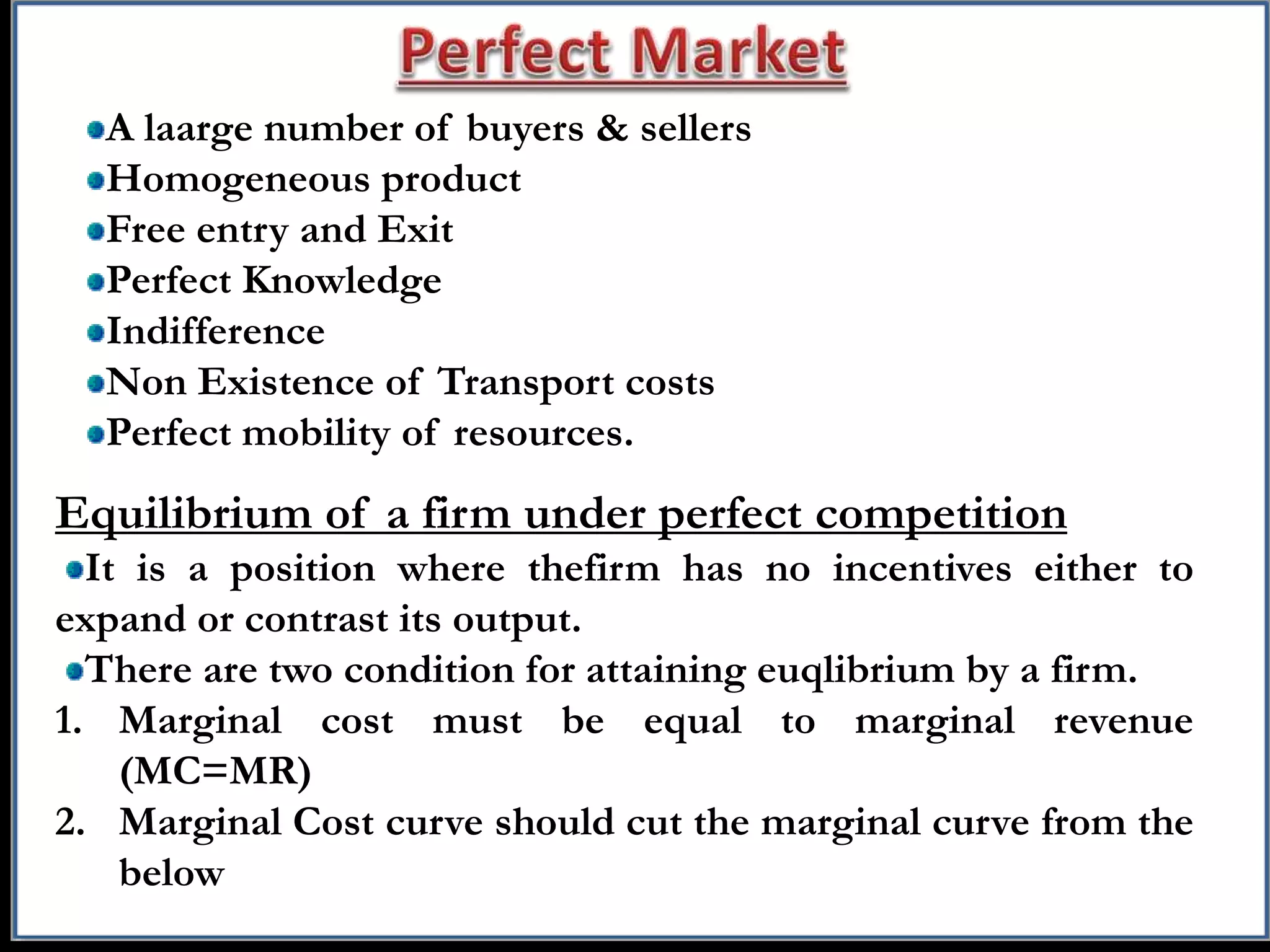 Managerial Economics Market Structures PPT | PPTX