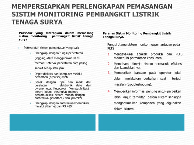 MEMASANG SISTIM MONITORING PEMBANGKIT LISTRIK TENAGA SURYA.pptx