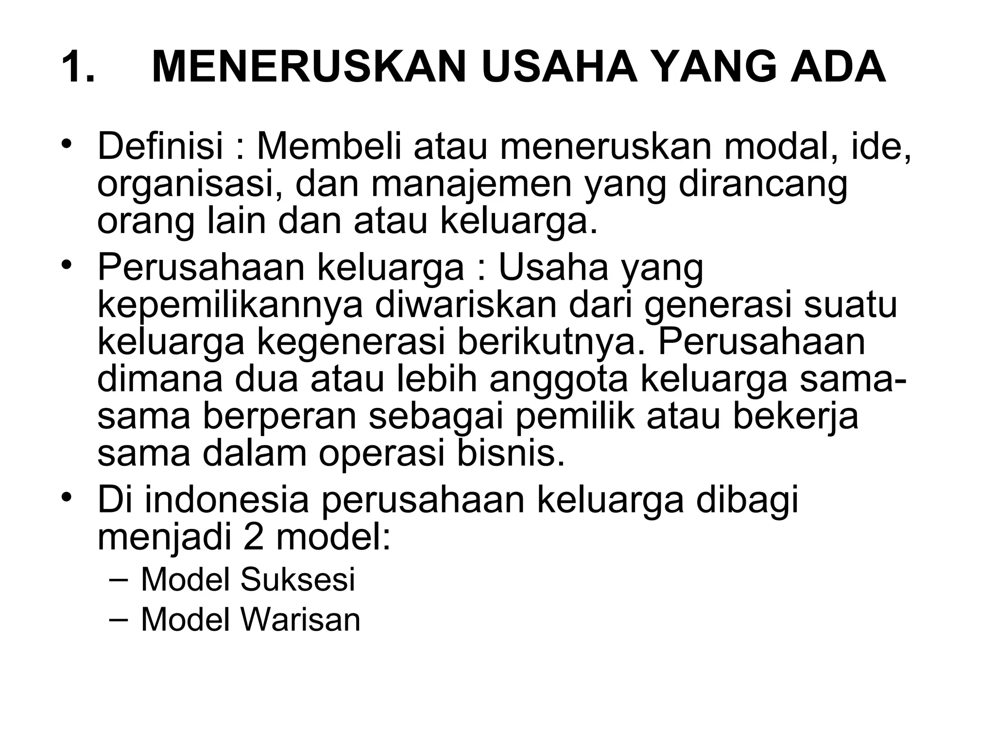 Memasuki dunia usaha | PPT