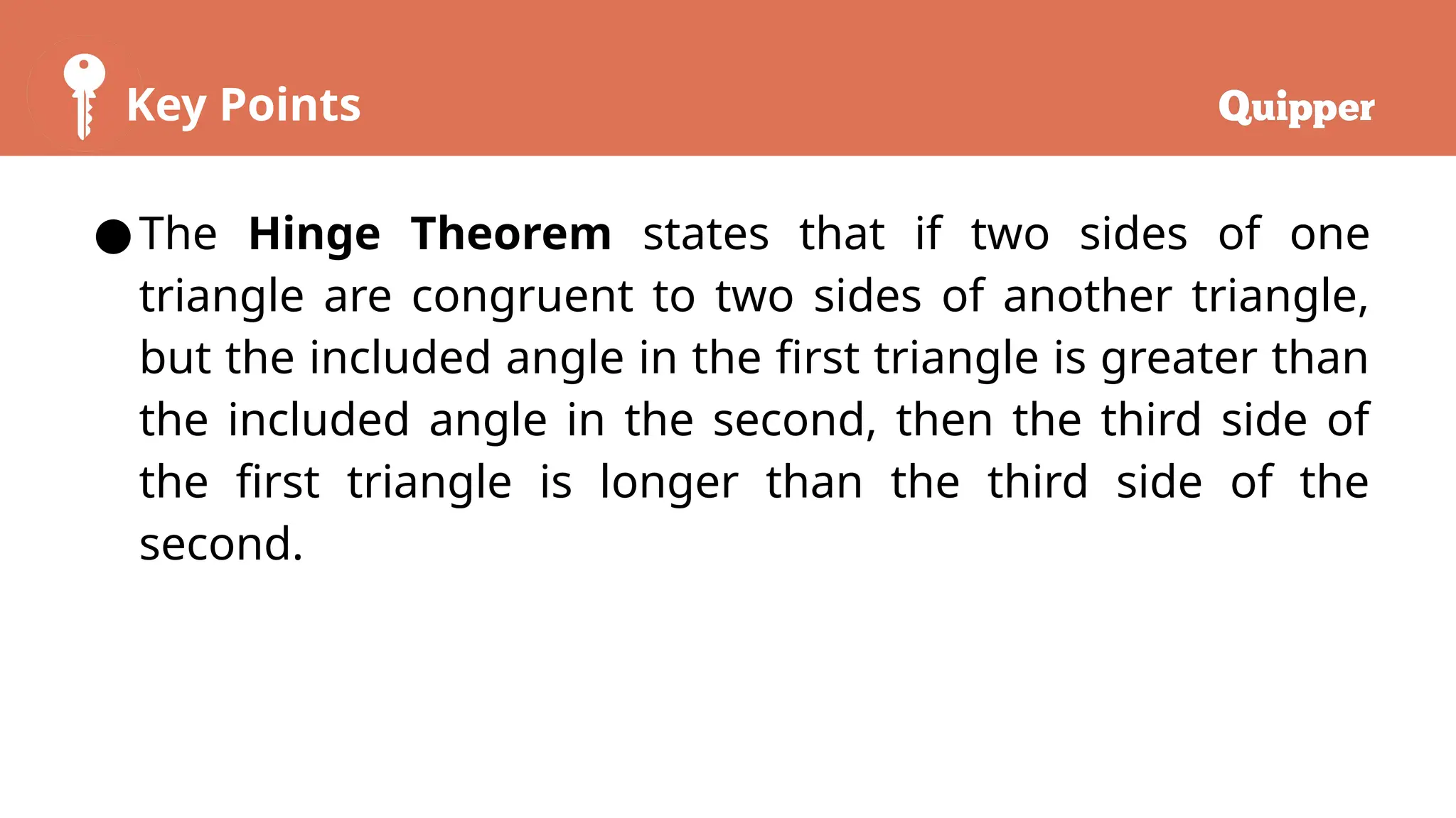 The Hinge Theorem Presentation converse.ppt