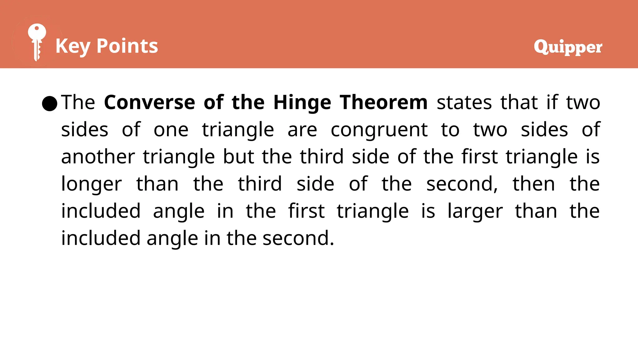 The Hinge Theorem Presentation converse.ppt