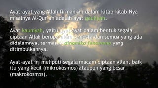 Membaca ayat ayat Allah Di Alam & Diri Kita | PPT