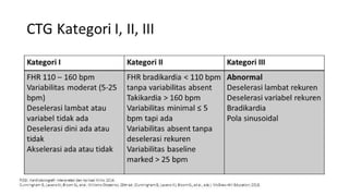 Membaca dan memahami Cardiotocografi normal | PPTX