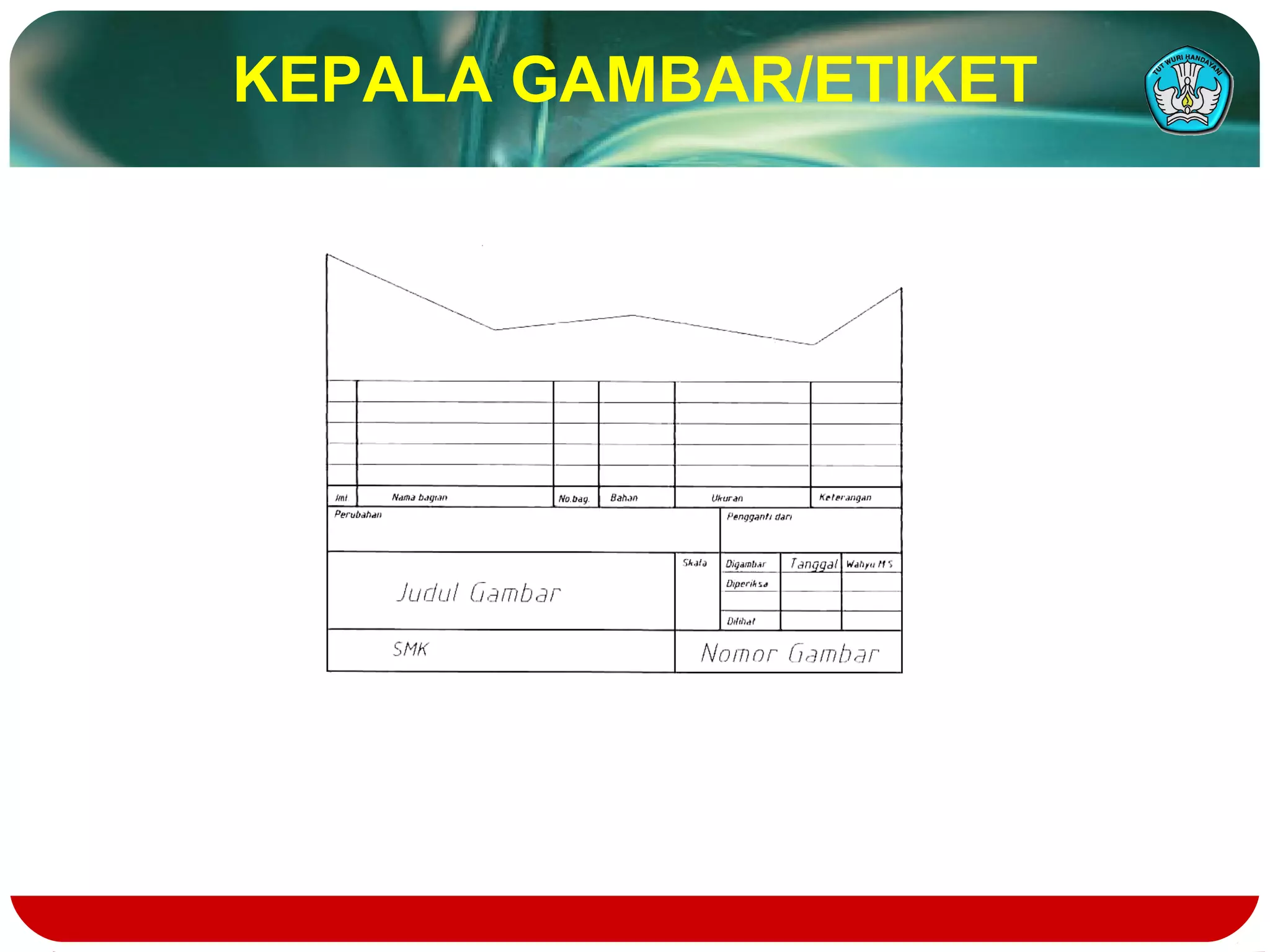Materi Gambar Teknik Pemesinan | PPT