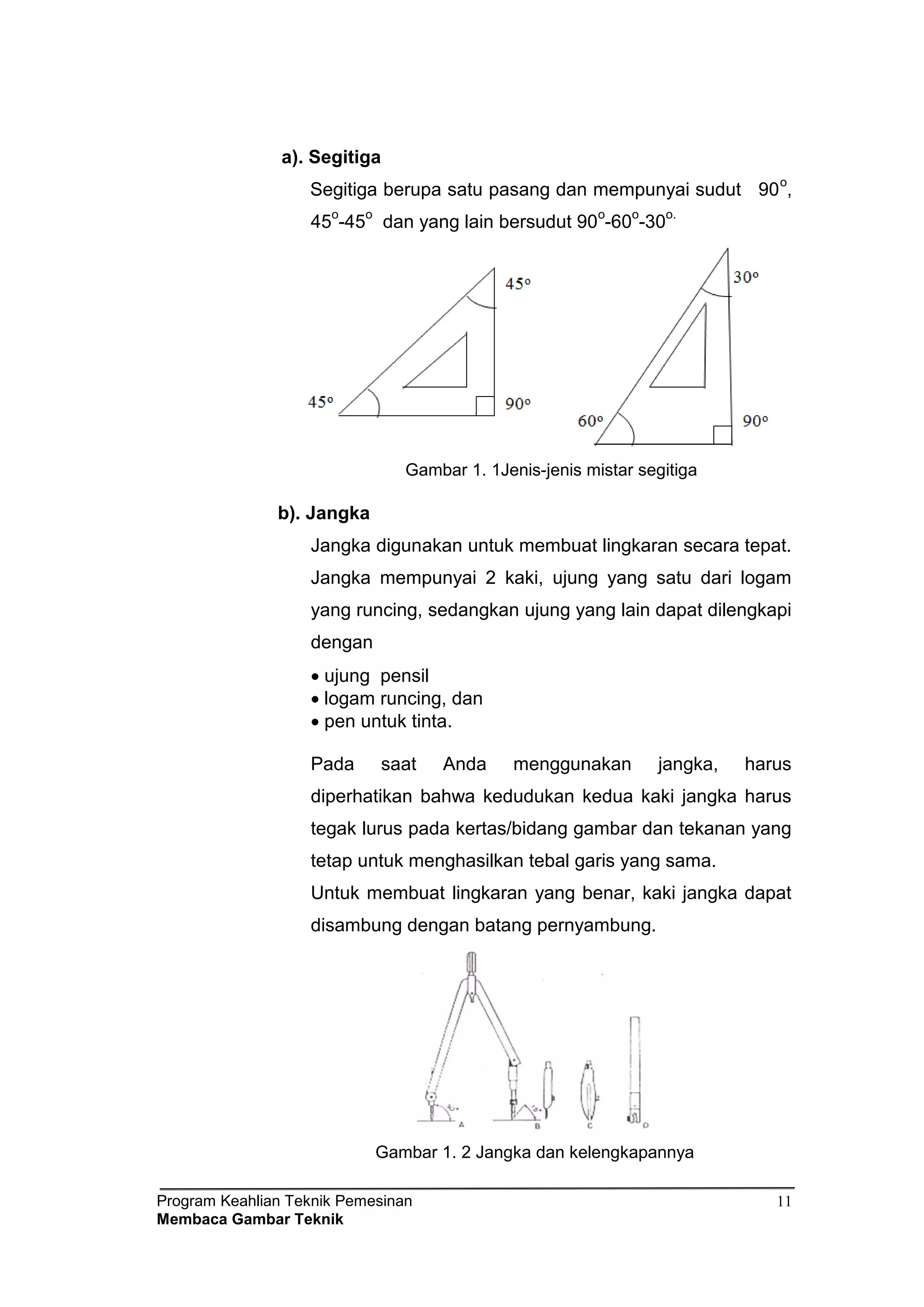 Membaca gambar teknik mesin (1) | PDF