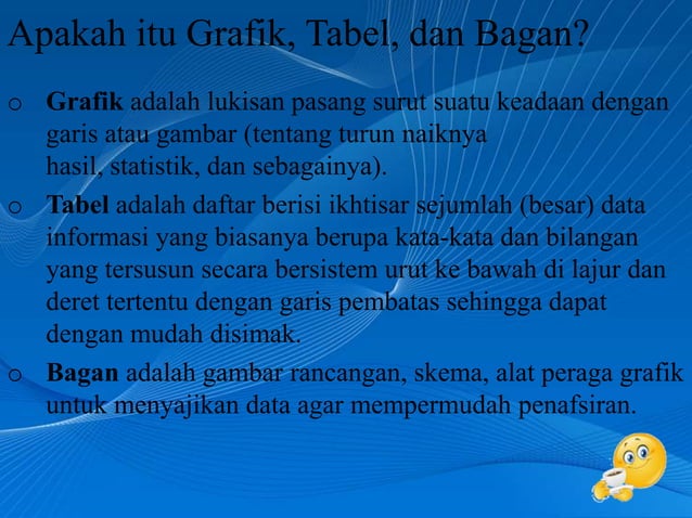 Membaca intensif grafik, tabel, dan bagan | PPTX