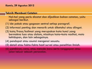 Membaca skimming dan scanning | PPTX