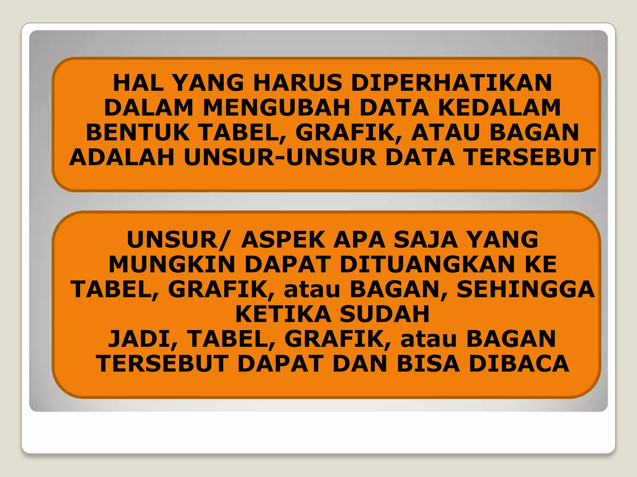 Membaca Tabel, Grafik dan Bagan | PPTX