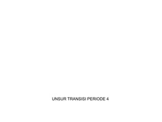 Membahas tentang unsur periode keempat | PPTX