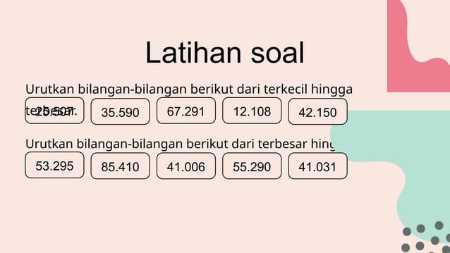 Membandingkan dan Mengurutkan bilangan cacah sampai 100.000.pptx