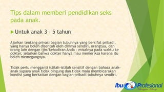 Membangkitkan fitrah seksual pada anak | PDF