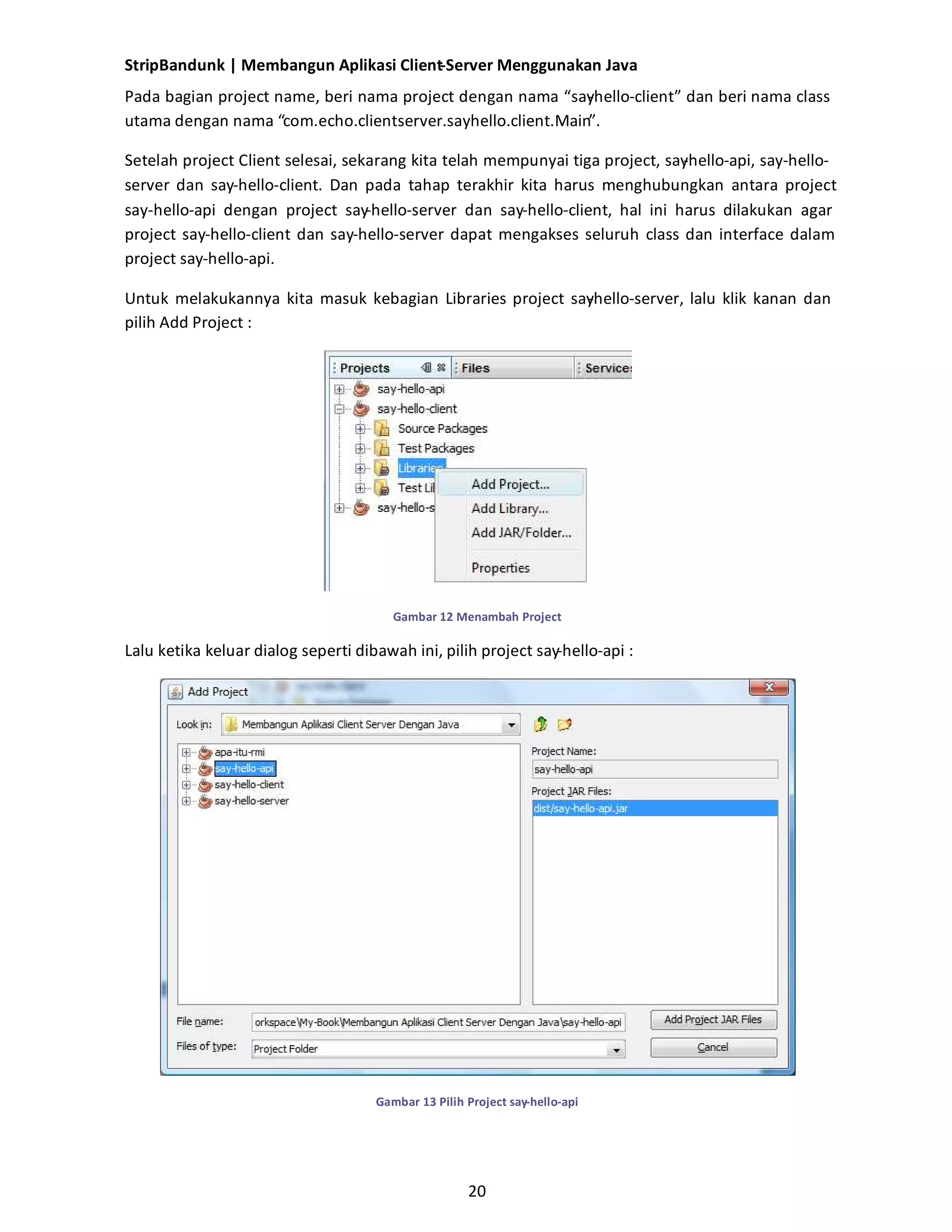 Membangun aplikasi-client-server-dengan-java | PDF