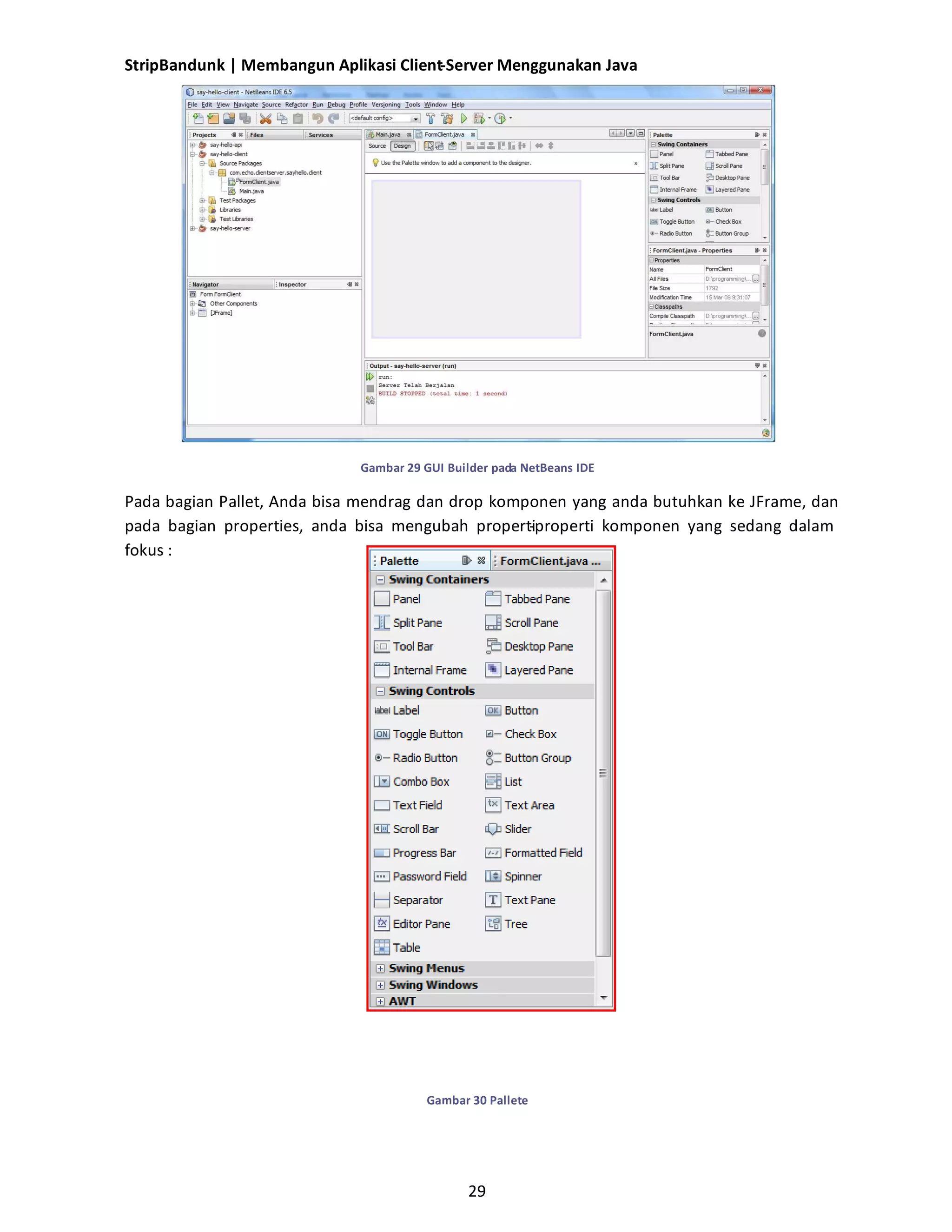 Membangun aplikasi-client-server-dengan-java | PDF