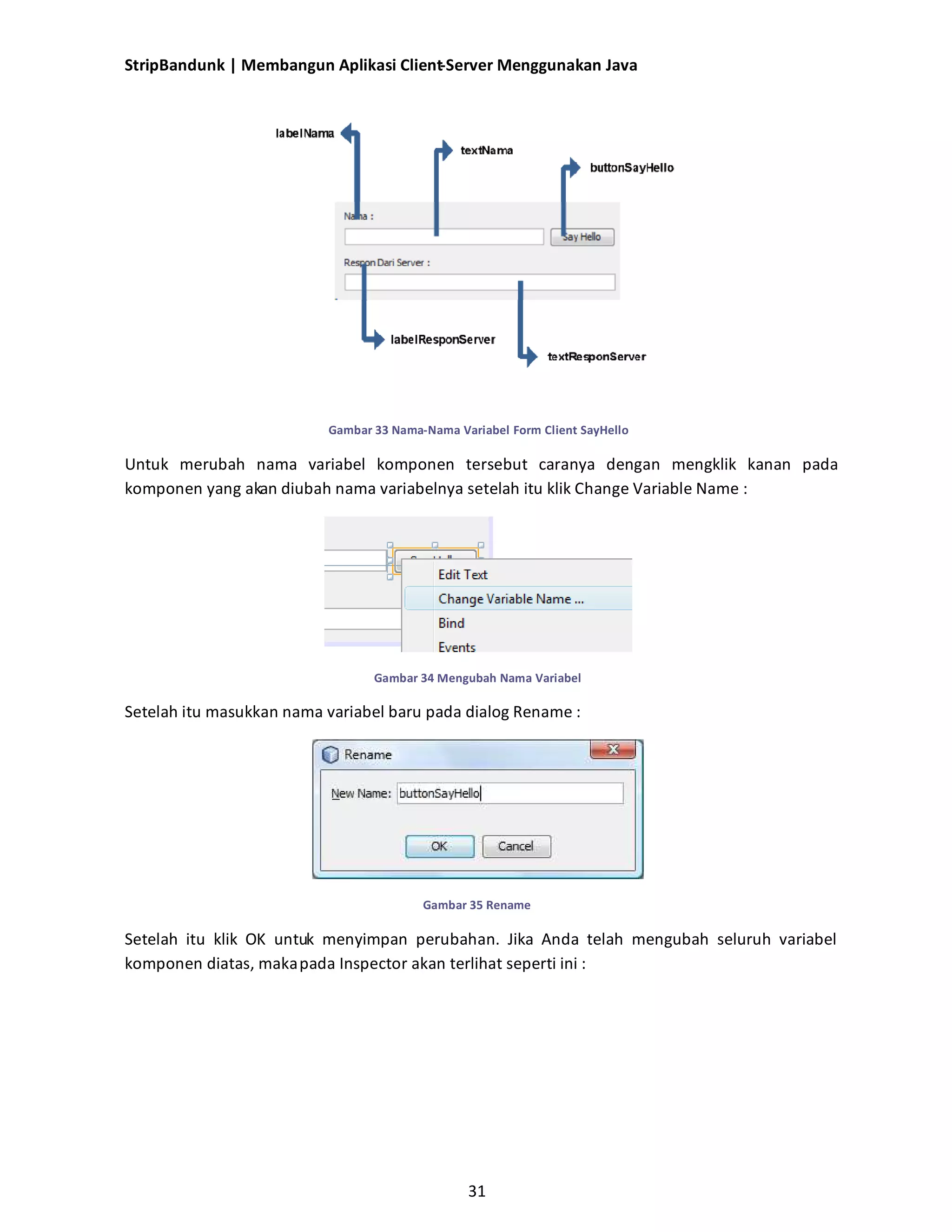 Membangun aplikasi-client-server-dengan-java | PDF