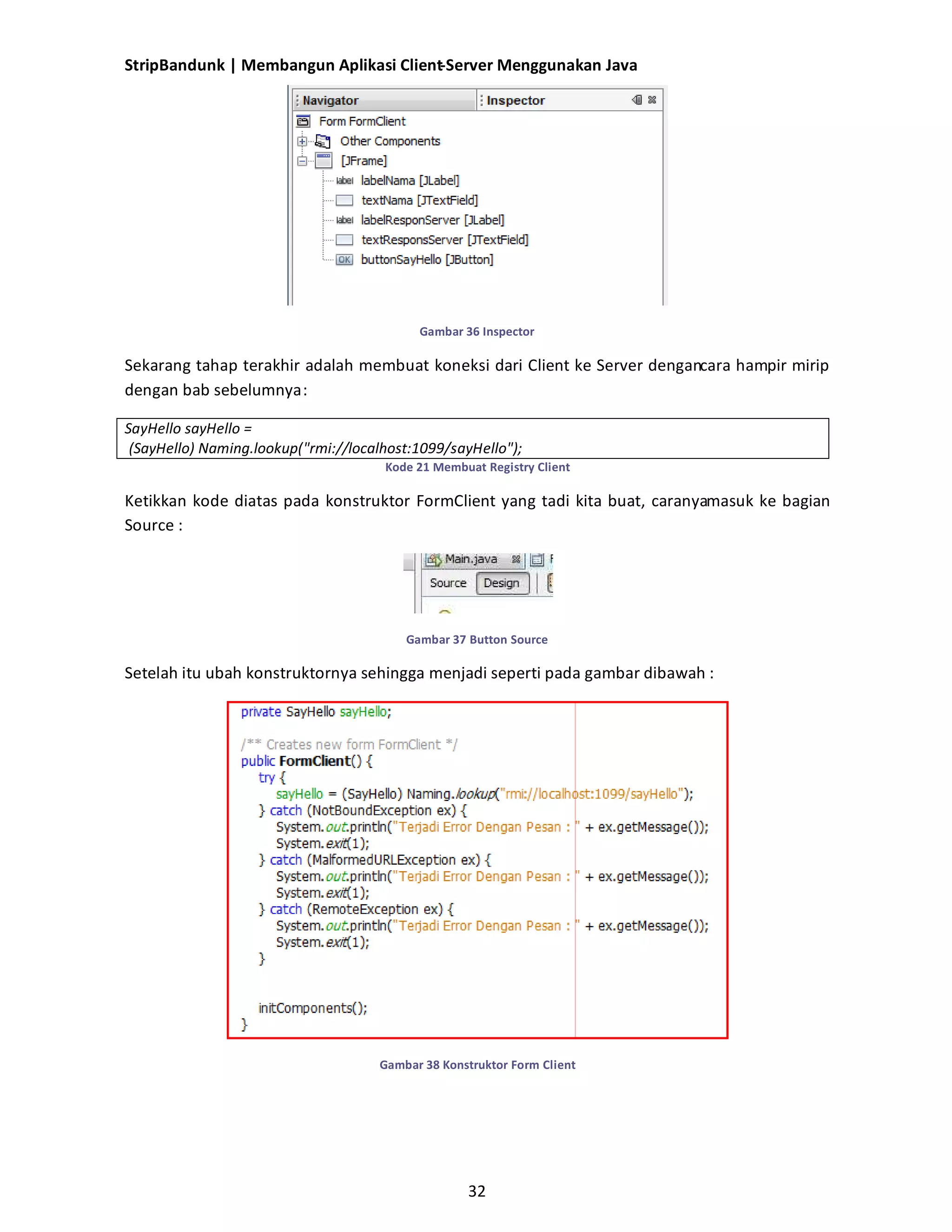 Membangun aplikasi-client-server-dengan-java | PDF