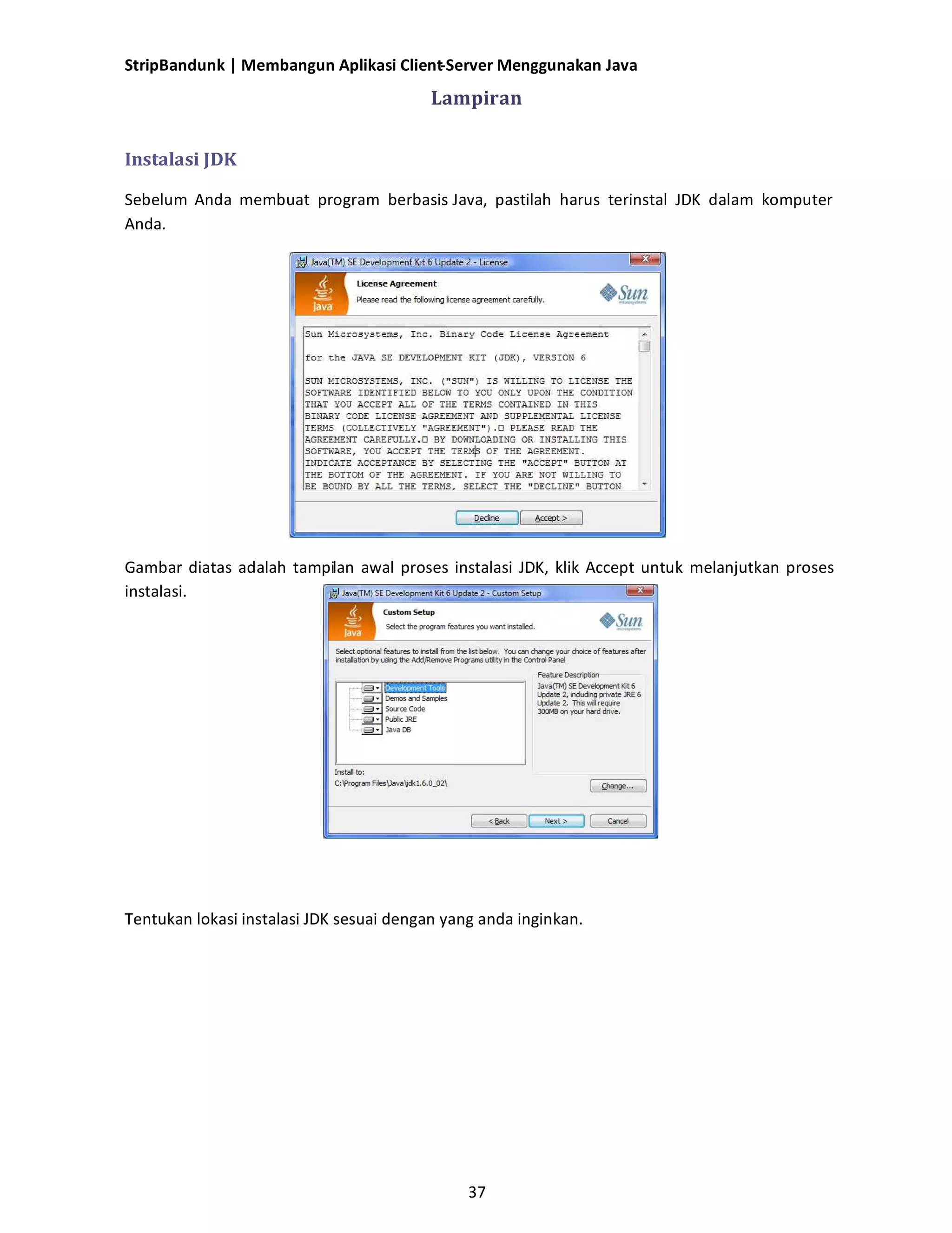 Membangun aplikasi-client-server-dengan-java | PDF