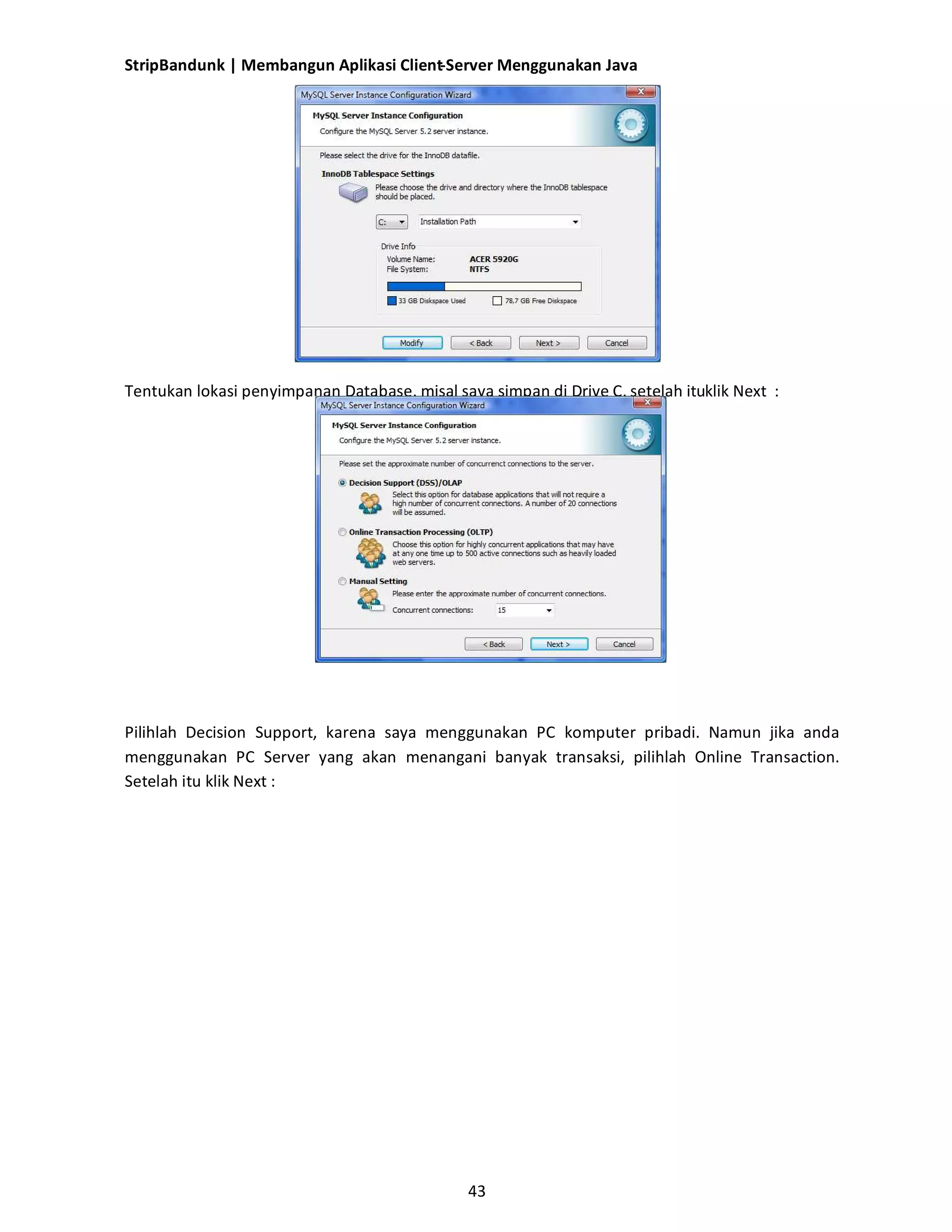 Membangun aplikasi-client-server-dengan-java | PDF