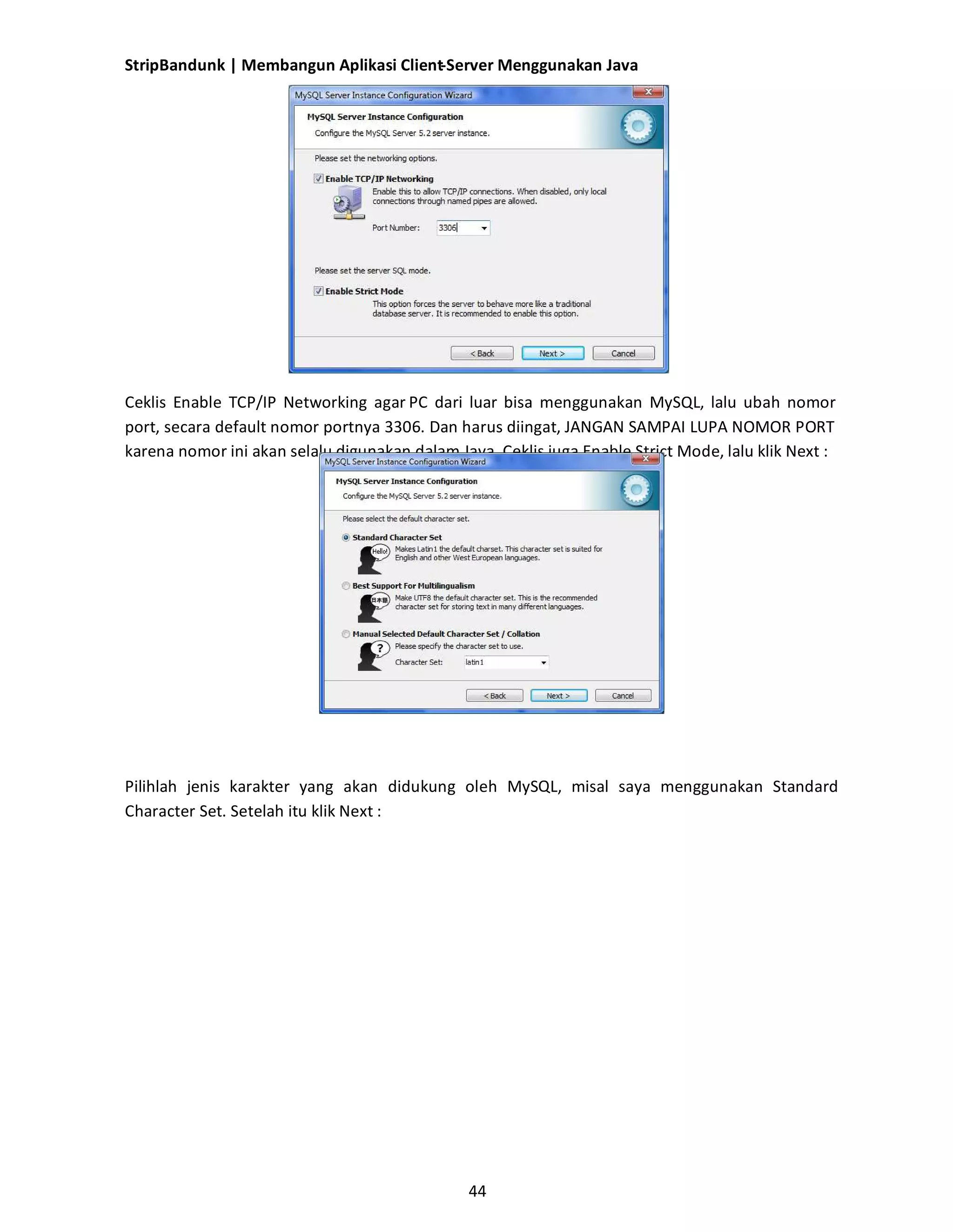 Membangun aplikasi-client-server-dengan-java | PDF