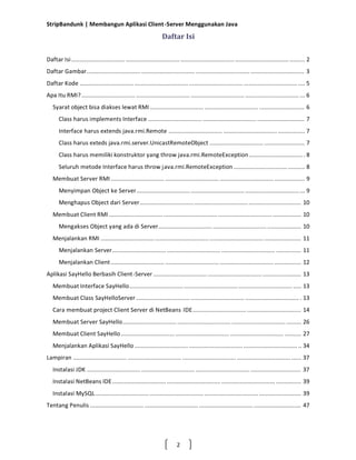 Membangun aplikasi-client-server-dengan-java | PDF