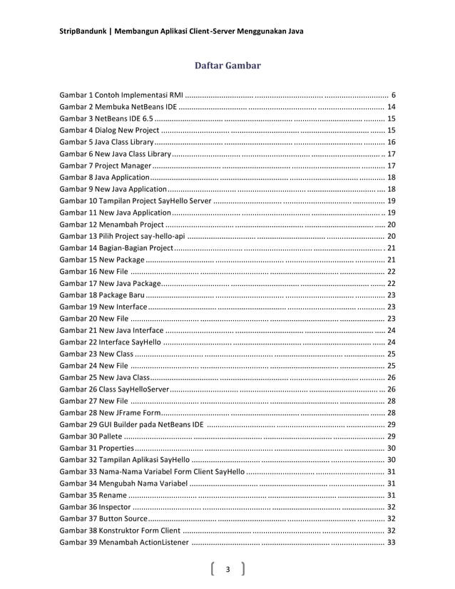 Membangun aplikasi-client-server-dengan-java | PDF