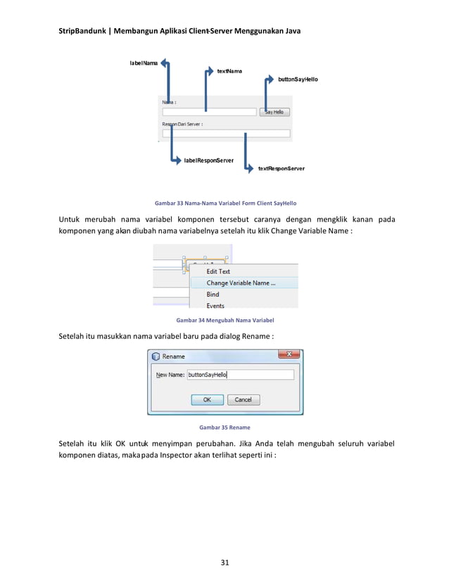 Membangun aplikasi-client-server-dengan-java | PDF