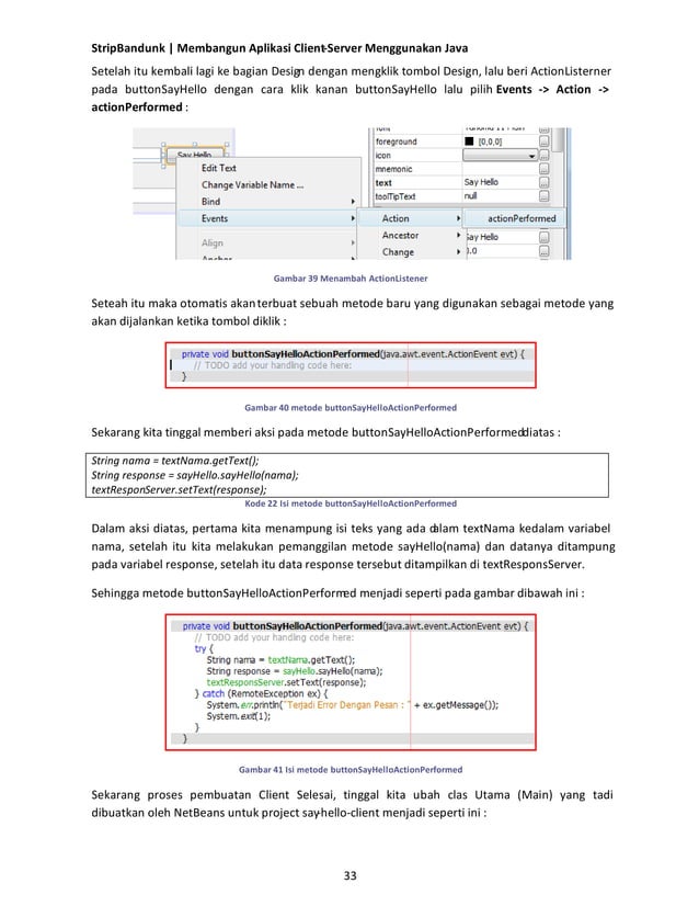 Membangun aplikasi-client-server-dengan-java | PDF