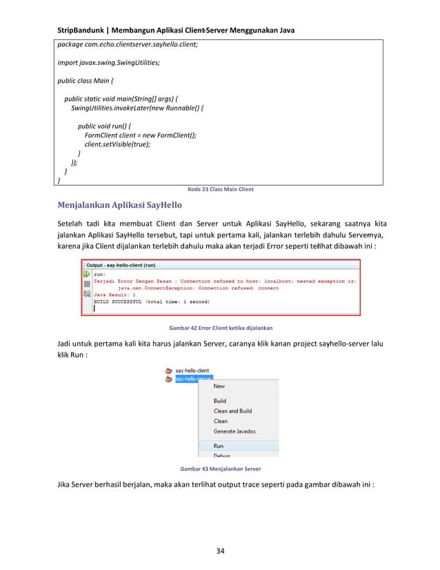 Membangun aplikasi-client-server-dengan-java | PDF